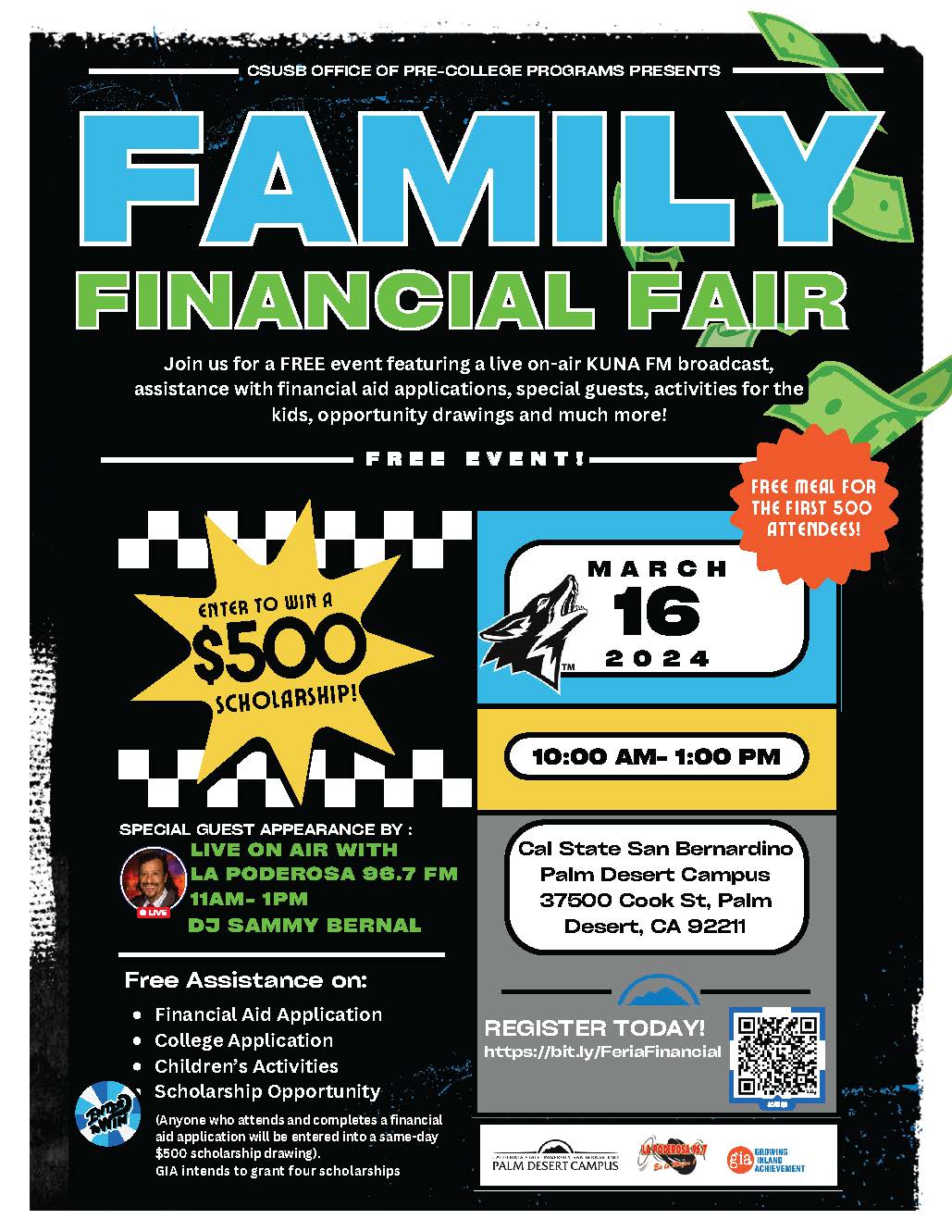 Family Financial Wellness Fair comes to CSUSB Palm Desert Campus ...